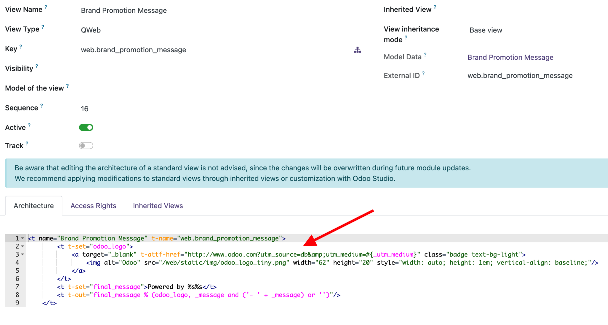 How to Remove the "Powered by Odoo" Website Footer in Odoo 17 Community Edition – RIXOJ